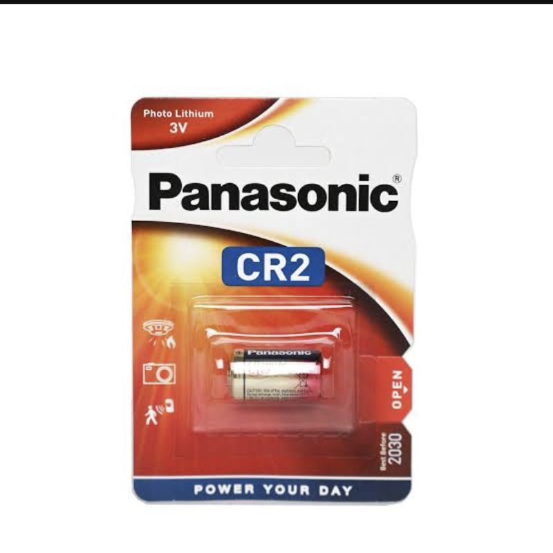 Jual Baterai Pana sonic CR2 3v lithium power untuk kamera instax / polaroid | Shopee Indonesia