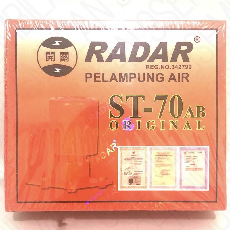 Jual Radar Pelampung Otomatis Toren ST-70AB Tandon Air Liquid Level ...