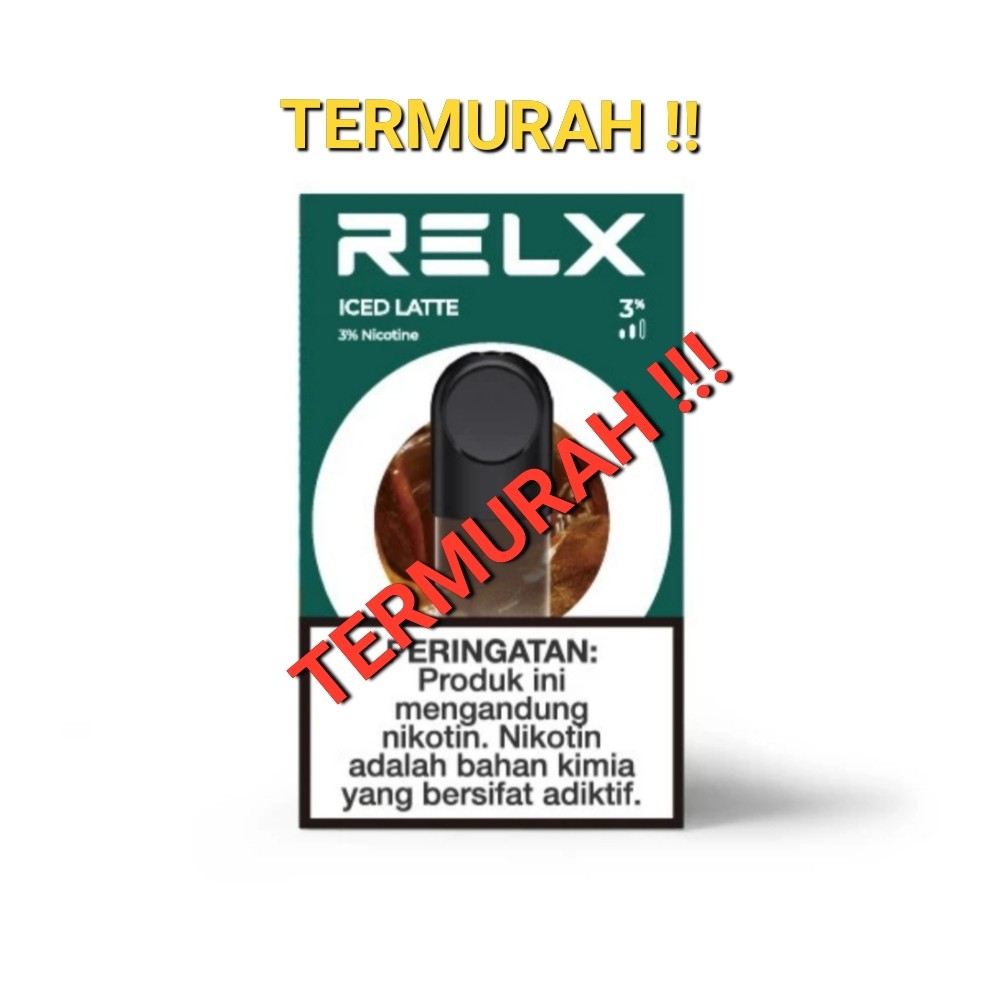 Jual RELX POD ICED LATTE | Shopee Indonesia