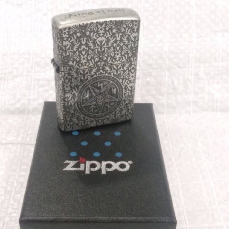 Jual KOREK API Z1PP0 MOTIF GRAFIR FULL KING OF HELL SILVER KOLEKSI ...