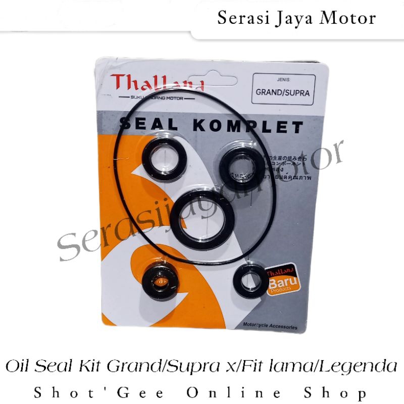 Jual SIL SEAL SET OLI SEAL SET KOMPLIT GRAND / SUPRA / FITNEW / ASTREA / KIRANA | Shopee Indonesia