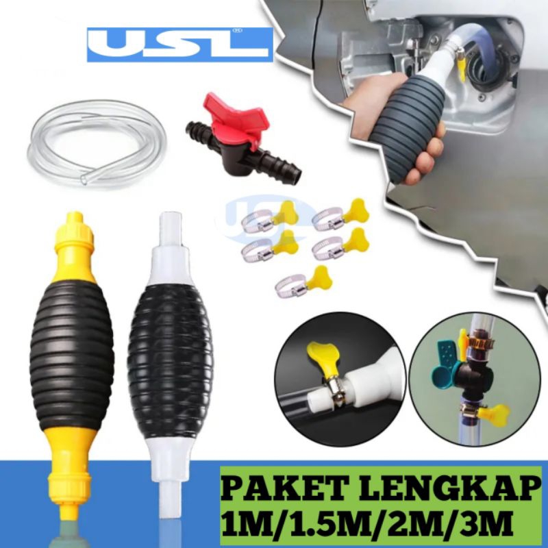 Jual Siphon Pompa Bensin tangan tangki bahan bakar mobil pengisap pompa ...