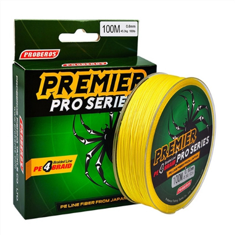 Jual Senar Pancing Terkuat PE Premier Pro Series Proberos 100m Hijau PE ...