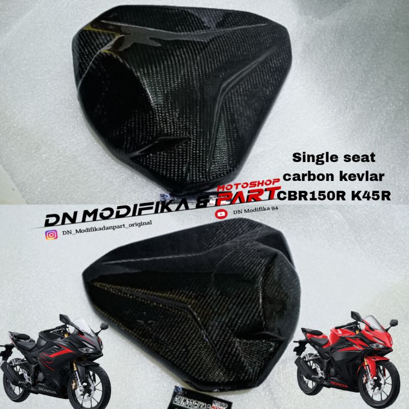 Jual Single seat CBR 150 K45R tutup jok belakang single seat cbr150 ...