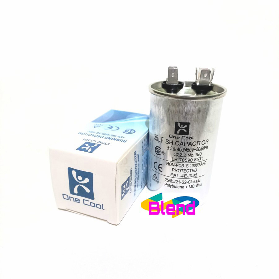 Jual Kapasitor AC 35 uf/Capacitor AC 35 Mikro/Kapacitor 35 Micro | Shopee Indonesia