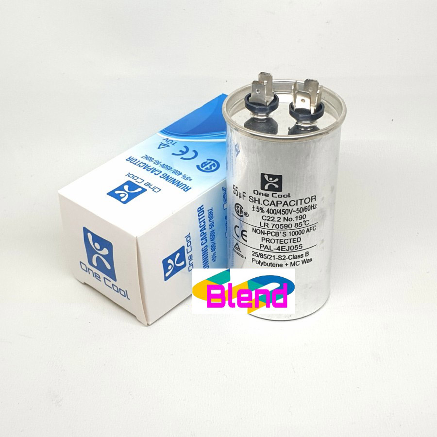 Jual Kapasitor AC 55 uf/Capacitor AC 55 Mikro/Running Kapacitor 55 Micro | Shopee Indonesia