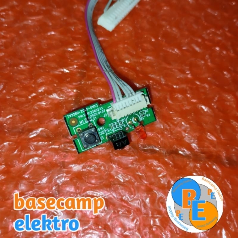 Jual Modul Pcb Sensor Tombol TV LED AQUA LE40AQT8550 Sensor Tombol TV ...