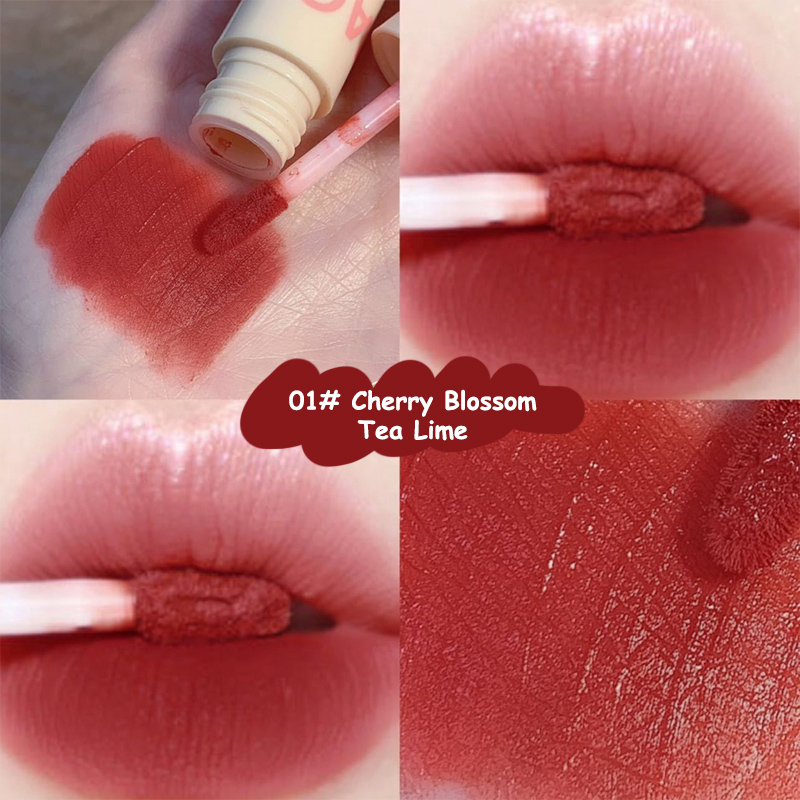 Jual COD&Ready PIPL Lip Cream Matte Velvet Mist Lip Mud Korean Lipstick ...
