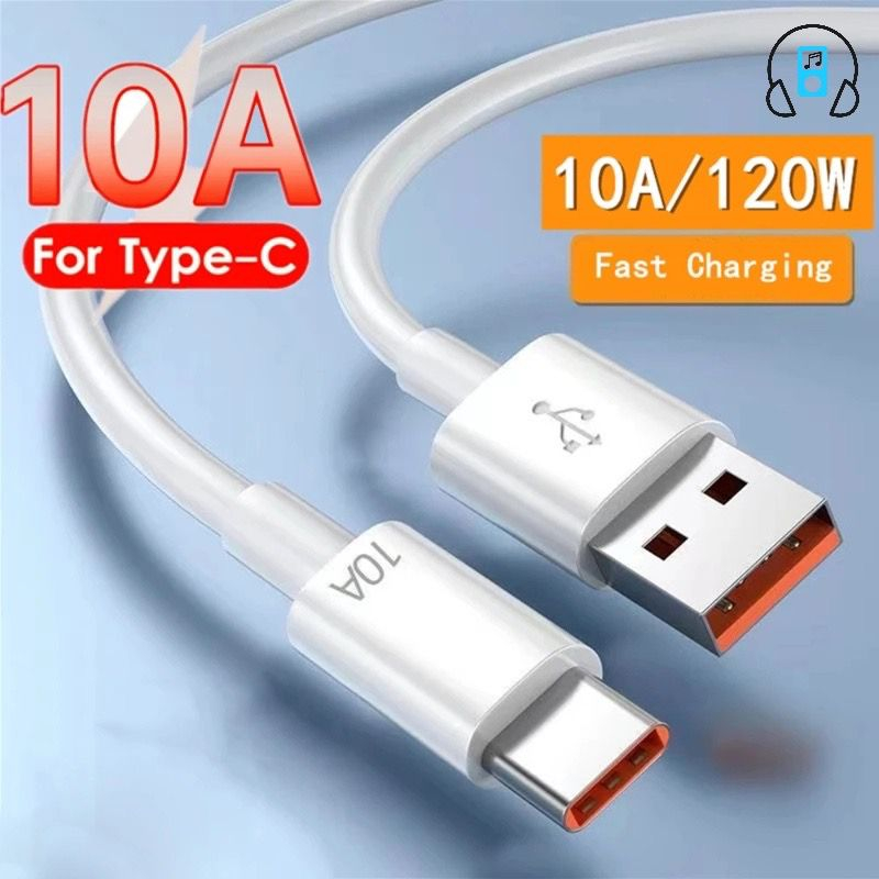 Jual Kabel Data 10A / Charger USB Tipe C 10A 120W Quick Charging Untuk ...
