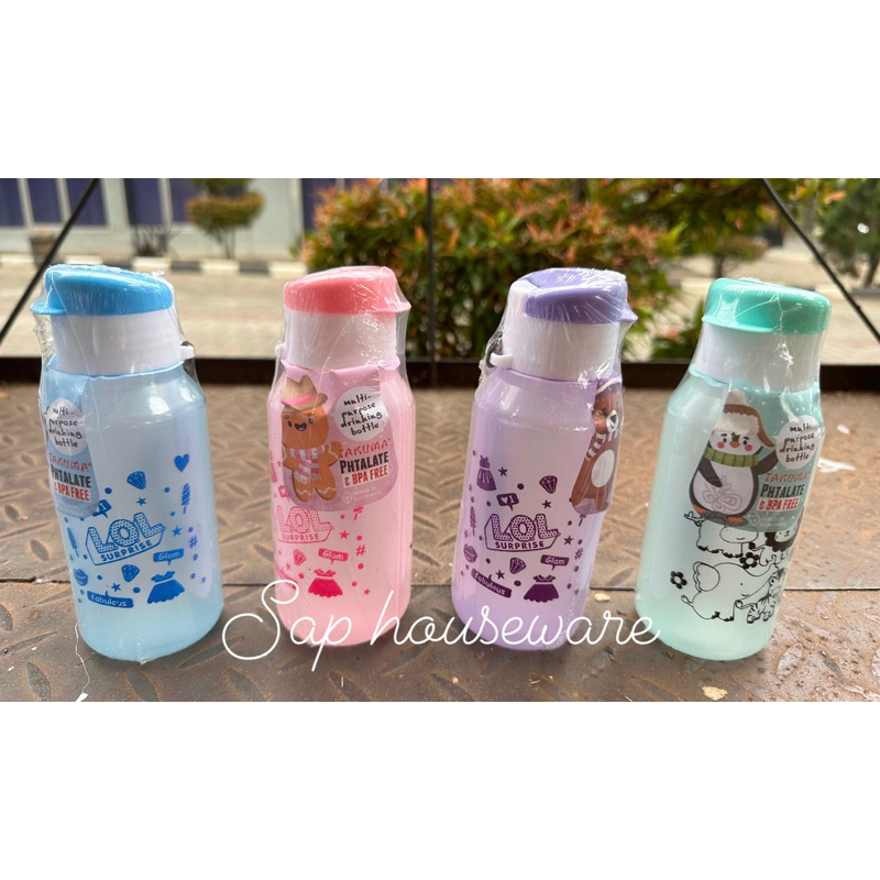 Jual Botol minum 350ml takuma/Botol minum anak flip/botol minum mini ...