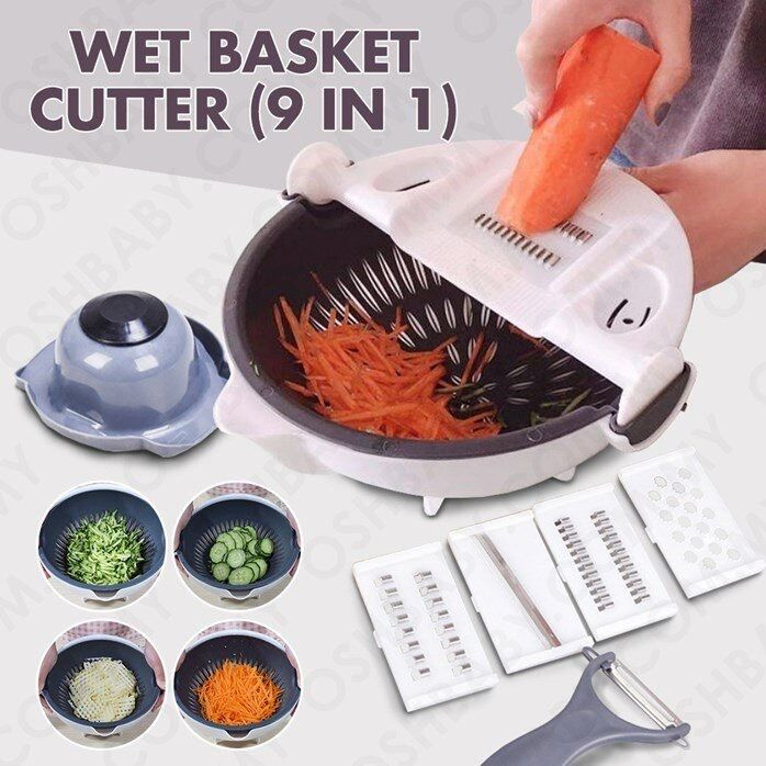 Jual PARUTAN SERBAGUNA 7 IN 1 SLICER PEMISAH TELUR BASKOM TIRISAN SAYUR ...