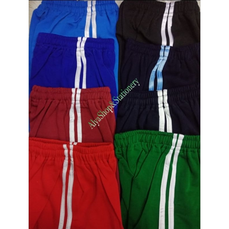 Jual Celana Training Olahraga | Hitam List Putih | Biru Benhur List ...
