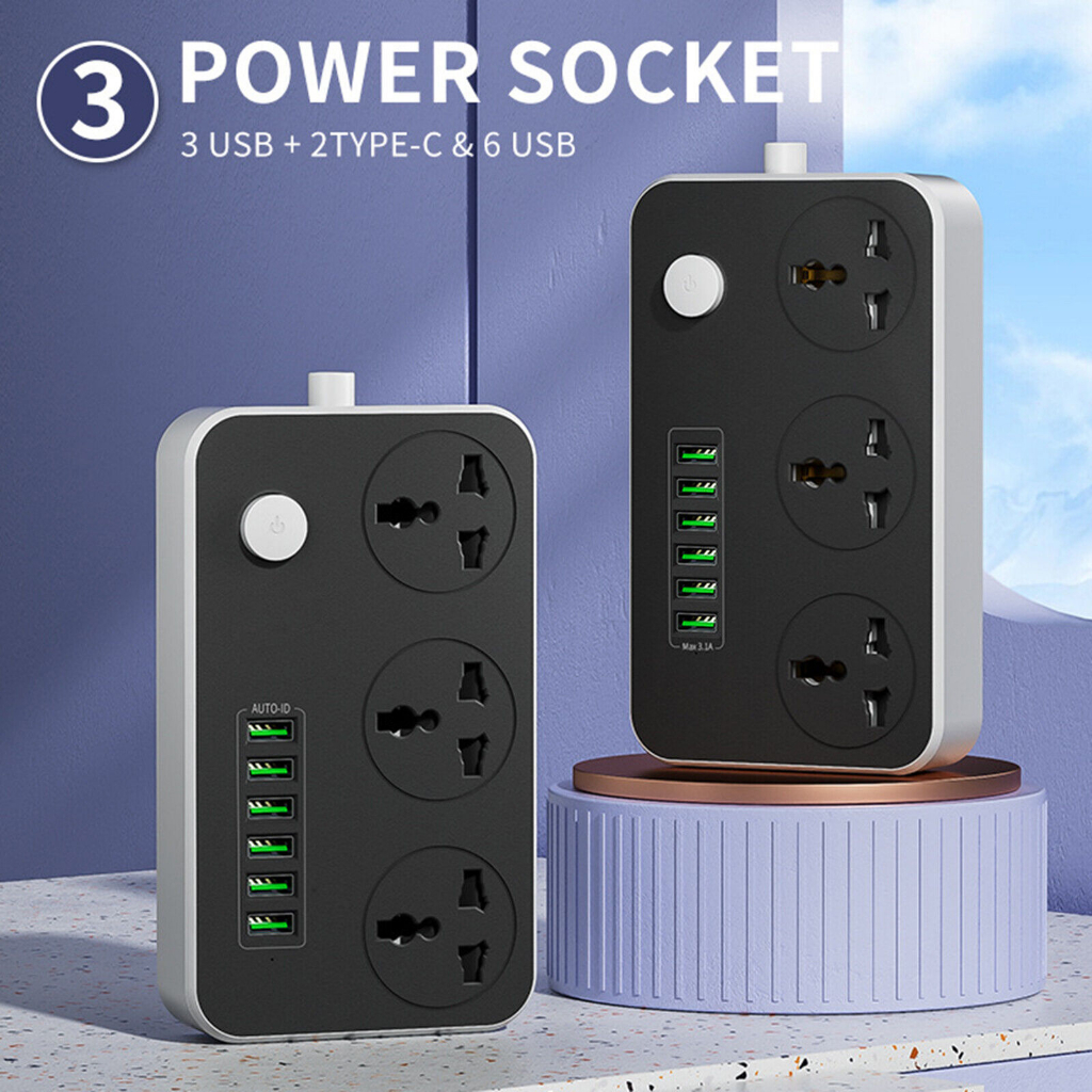 Jual MSM Stop Kontak USB Kabel Serbaguna Power Socket Colokan USB ...