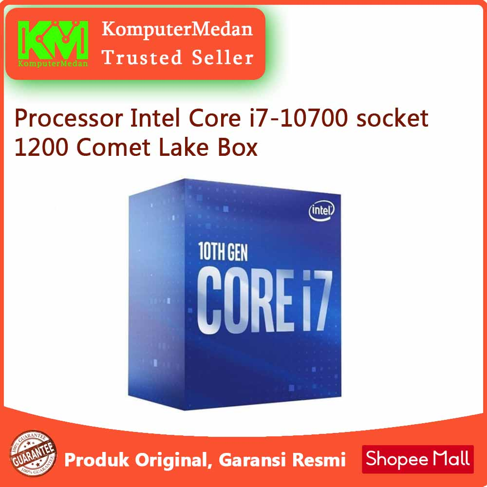 Jual Processor CPU Intel Core i7 10700 socket 1200 Comet Lake Box | Shopee Indonesia