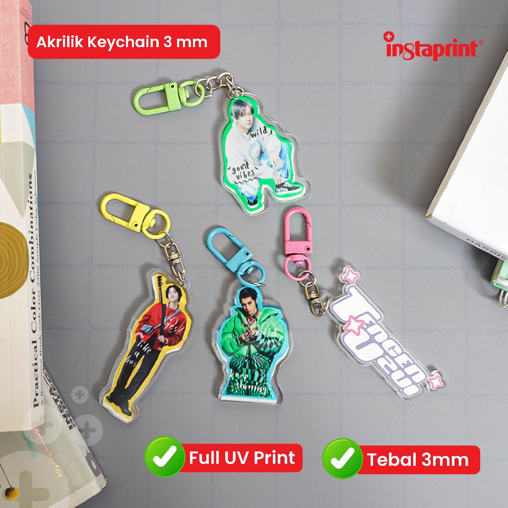 Jual key chain gantungan kunci Acrylic Hook 3 mm,ganci custom,ganci ...