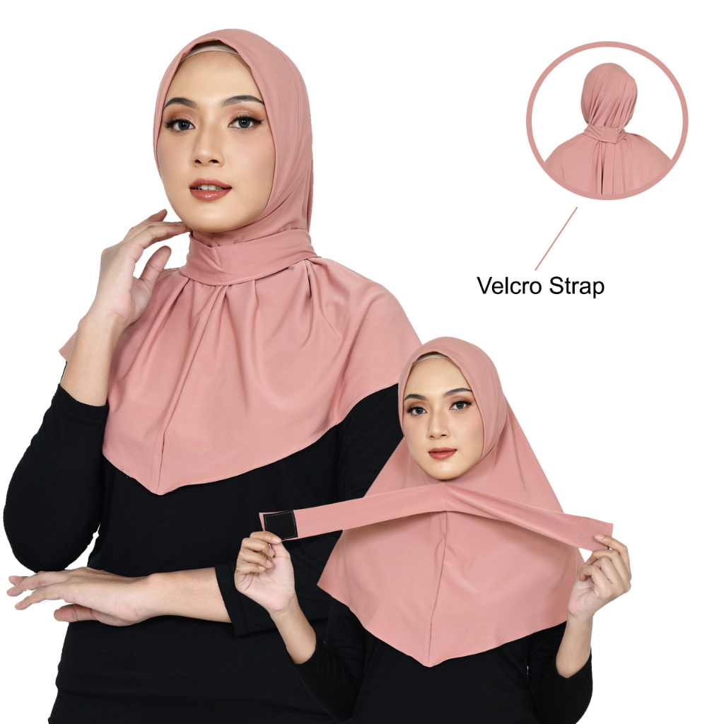 Jual Hijab Syria Sporty Instan Syari / Jilbab Senam Sporty / Jilbab ...