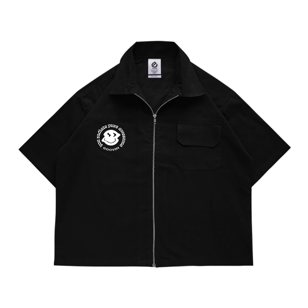 Jual Goovin - Work Shirt - Boxy Fit - Flow | Shopee Indonesia