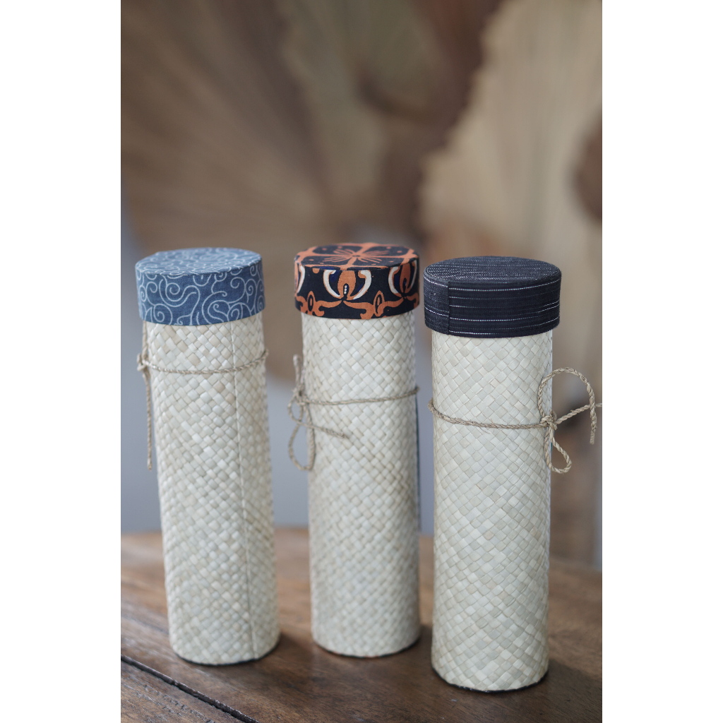 Jual BUYA Tumbler Case || Tempat Botol Minum Berbahan Anyaman Pandan ...