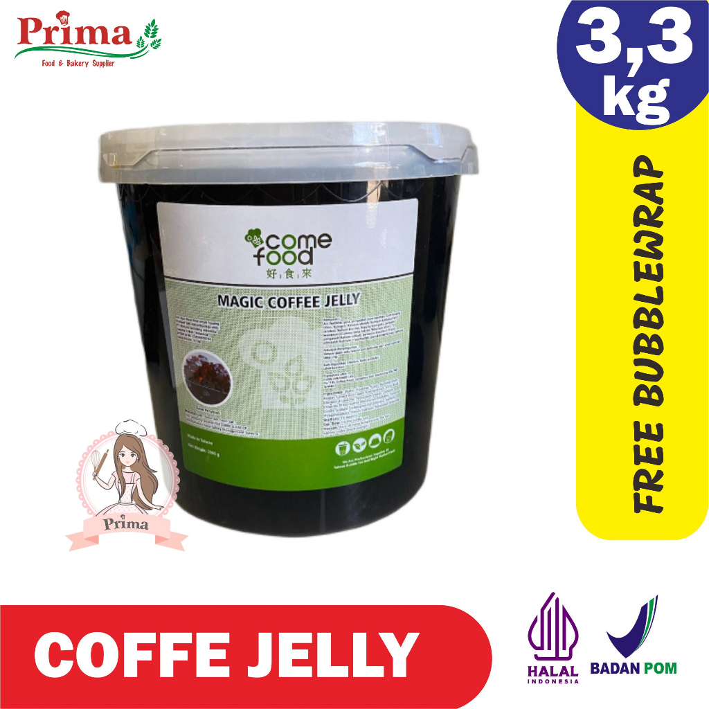 Jual Topping coffe jelly - come food 3,3kg | Shopee Indonesia