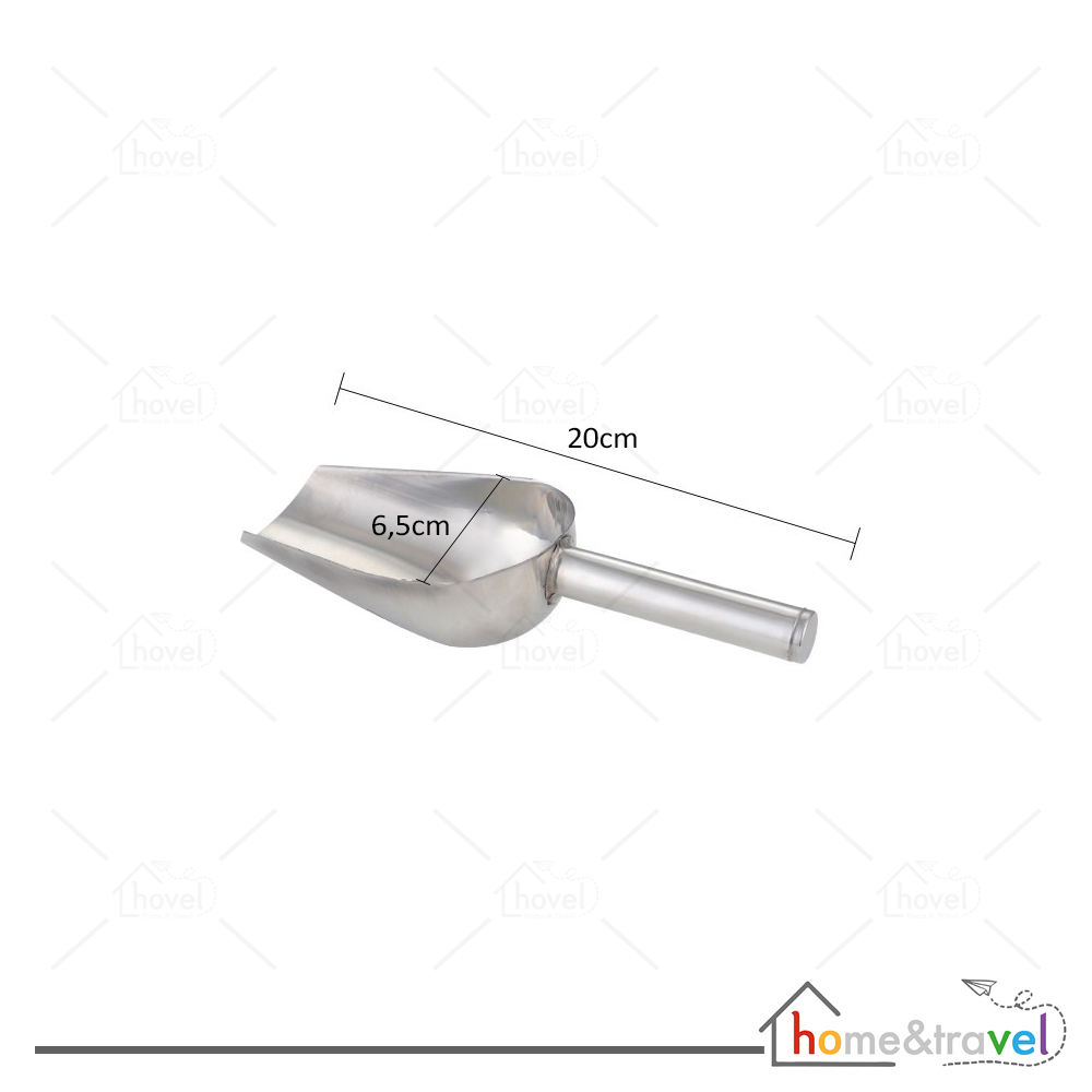 Jual HOVELSHOP Skop Es Batu Serok Sekop Biji Bijian Tepung Stainless ...