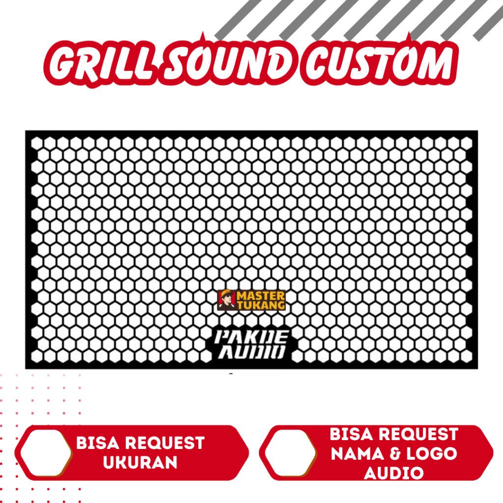 Jual MG - Ram Besi Grill Besi Speaker Sound System Costum Ukuran Custom ...