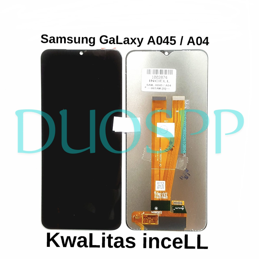 Jual LCD TOUCHSCREEN SAMSUNG A04 A045 A045F LCD TS FULLSET | Shopee Indonesia