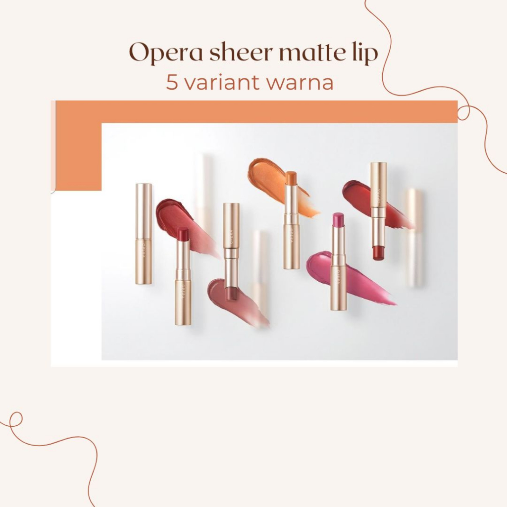Jual OPERA Sheer Matte Lip original JAPAN | Shopee Indonesia