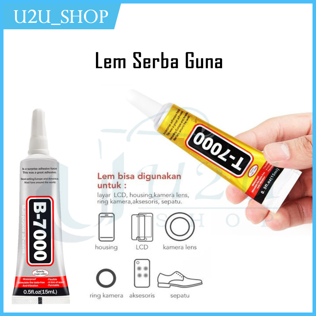 Jual Lem T7000 Lcd Touchscreen - Lem B7000 Touchscreen - Lem Serbaguna 15ml B7000 3ML | Shopee ...