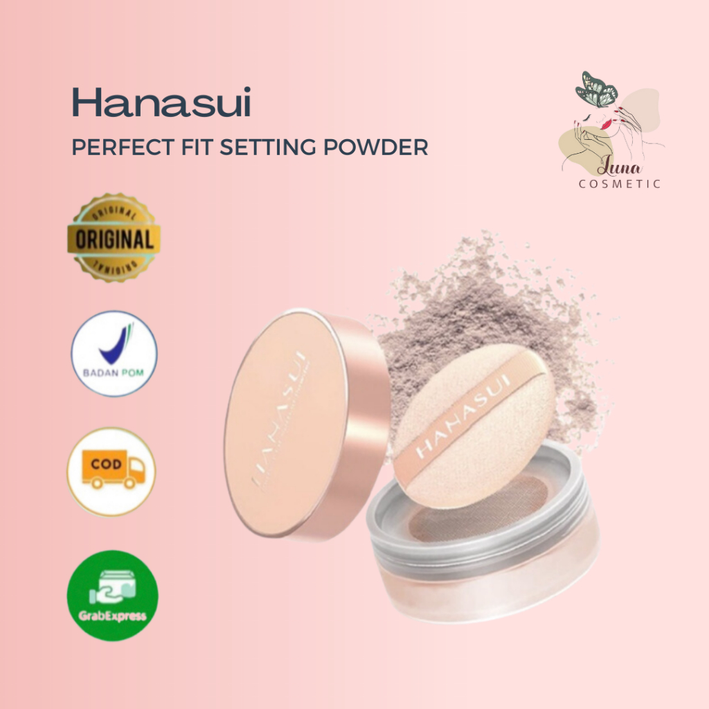 Jual Hanasui Perfect Fit Setting Powder 12Gr (NEW) | Shopee Indonesia