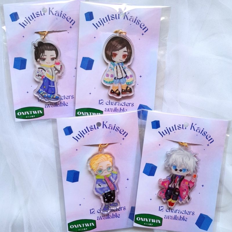 Jual JUJUTSU KAISEN series keychain by Onintwin / keychain JJK | Shopee ...