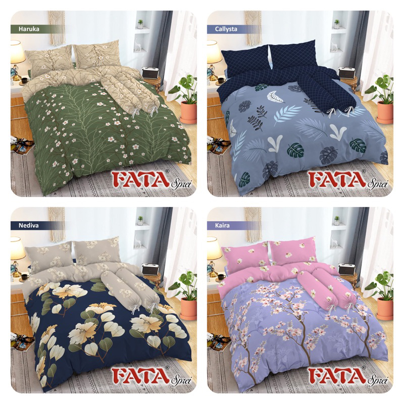 Jual Bedcover / Bed Cover Set FATA Minimalis Terbaru Ukuran Single ...