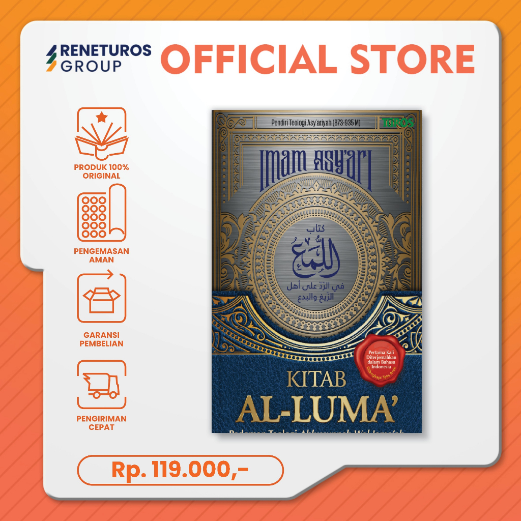 Jual Rene Turos - Kitab al-Luma’ Imam Asy'ari Turos Pustaka | Shopee ... Jual Rene Turos - Kitab al-Luma’ Imam Asy'ari Turos Pustaka | Shopee ...