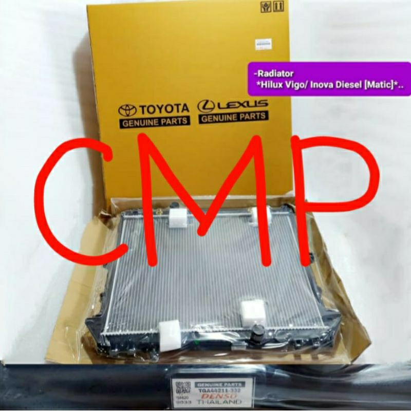 Jual RADIATOR ASSY TOYOTA HILUX VIGO/INOVA INNOVA DIESEL MATIC 16400 ...