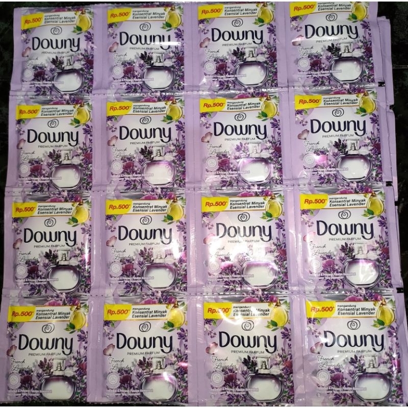 Jual Downy 500 an renteng/isi 12x10ml&1000 an 6x18ml | Shopee Indonesia