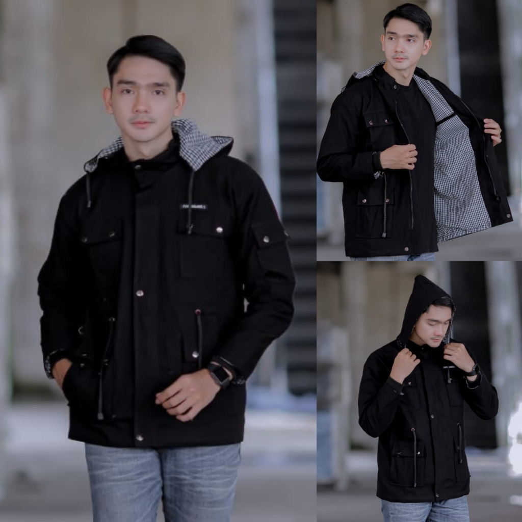 Jual Semi Parka Hoodie Original | Shopee Indonesia