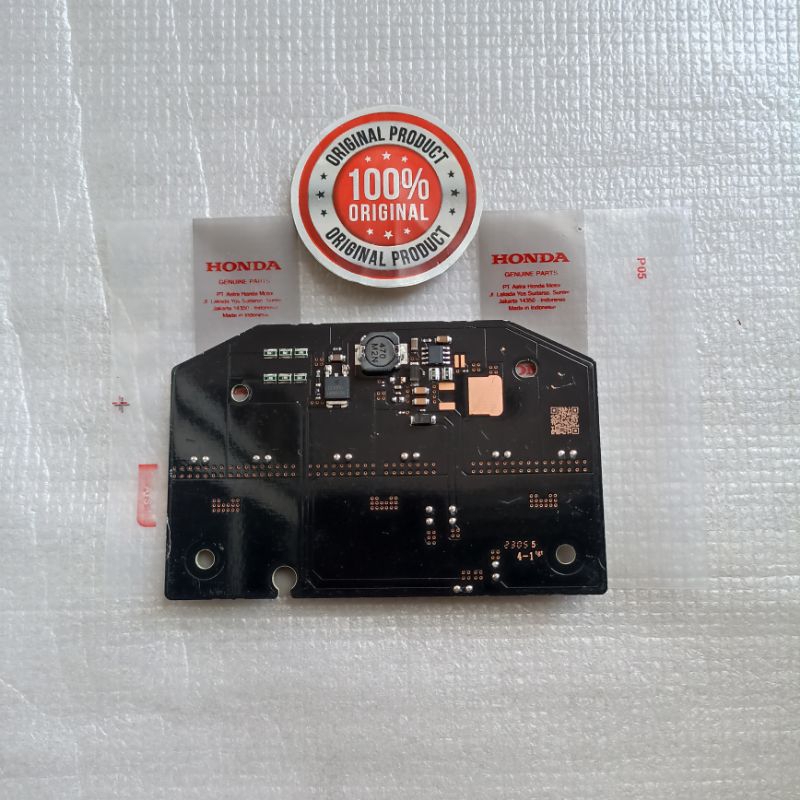 Jual pcb mesin spidometer lampu depan beat new led kode k1a original ...
