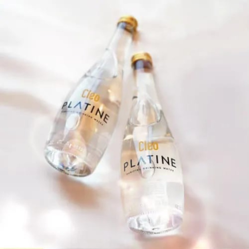 Jual cleo platine natural water 380ml x 12 | Shopee Indonesia