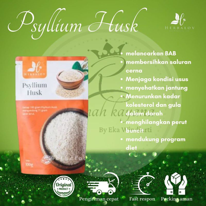 Jual HERBALOV | PSYLLIUM HUSK | Shopee Indonesia