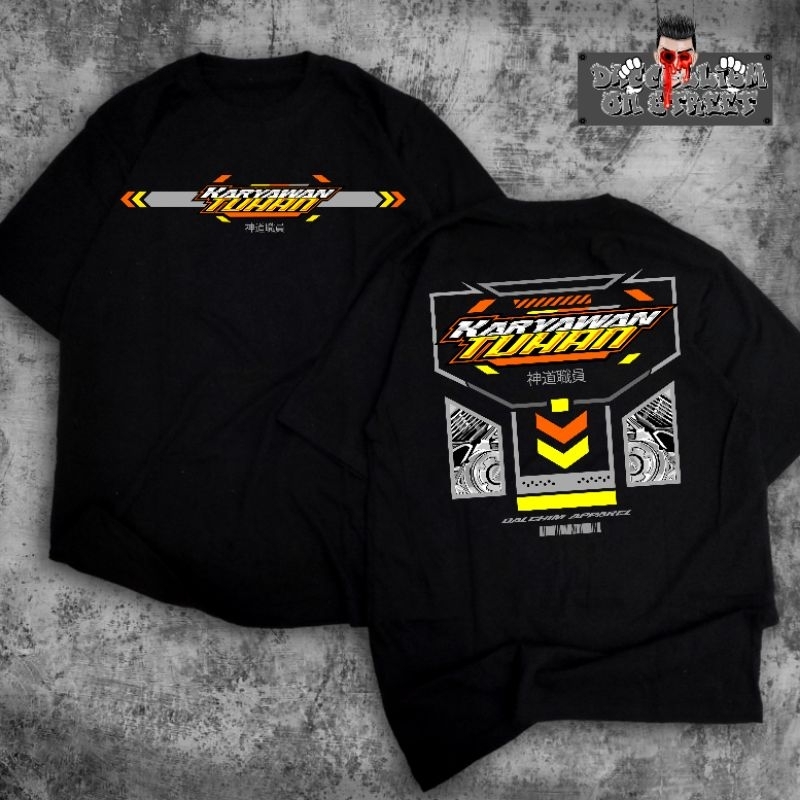 Jual KAOS KARYAWAN TUHAN ORIGINAL TERBAIK COTTON 30S TEBAL, KAOS ...