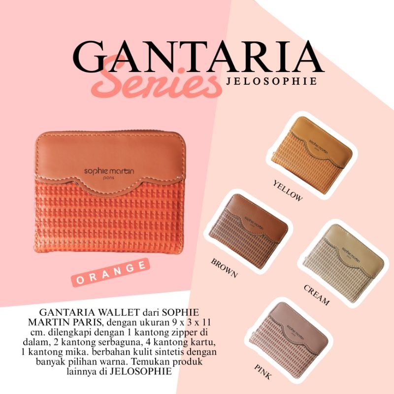 Jual NEW ARRIVAL - DOMPET GANTARIA - SOPHIE MARTIN PARIS | mini lipat ...