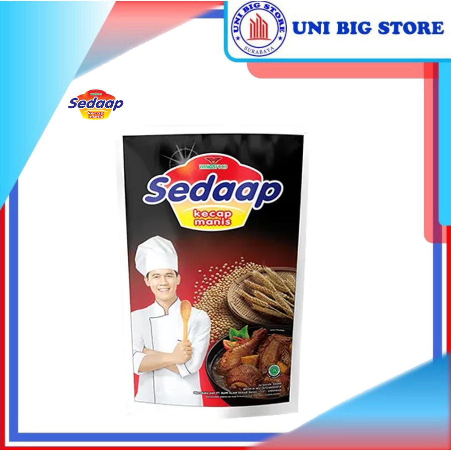 Jual Sedaap SEDAP Kecap Manis Pouch 550 ml / 700 gr Refill Sachet | Shopee Indonesia