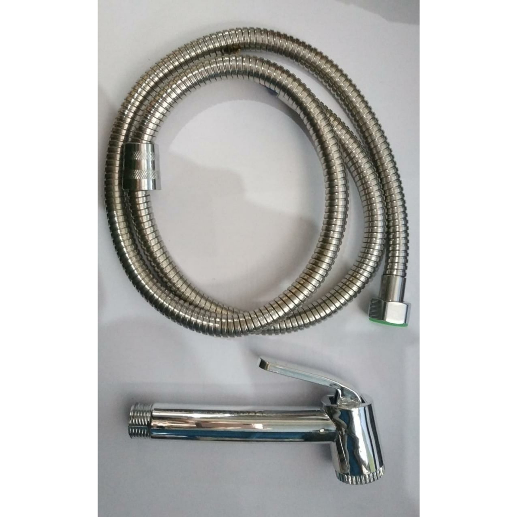 Jual Set selang shower jet shower toilet kepala shower stainless ...