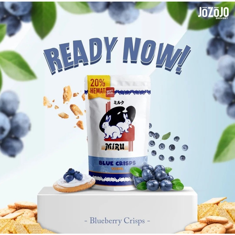 Jual Miru Blue Crisps 60ML by Jozojo Brew | Shopee Indonesia