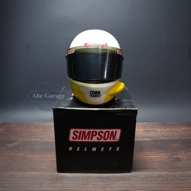 Jual Helm minatur figure Nascar Simpson | Shopee Indonesia