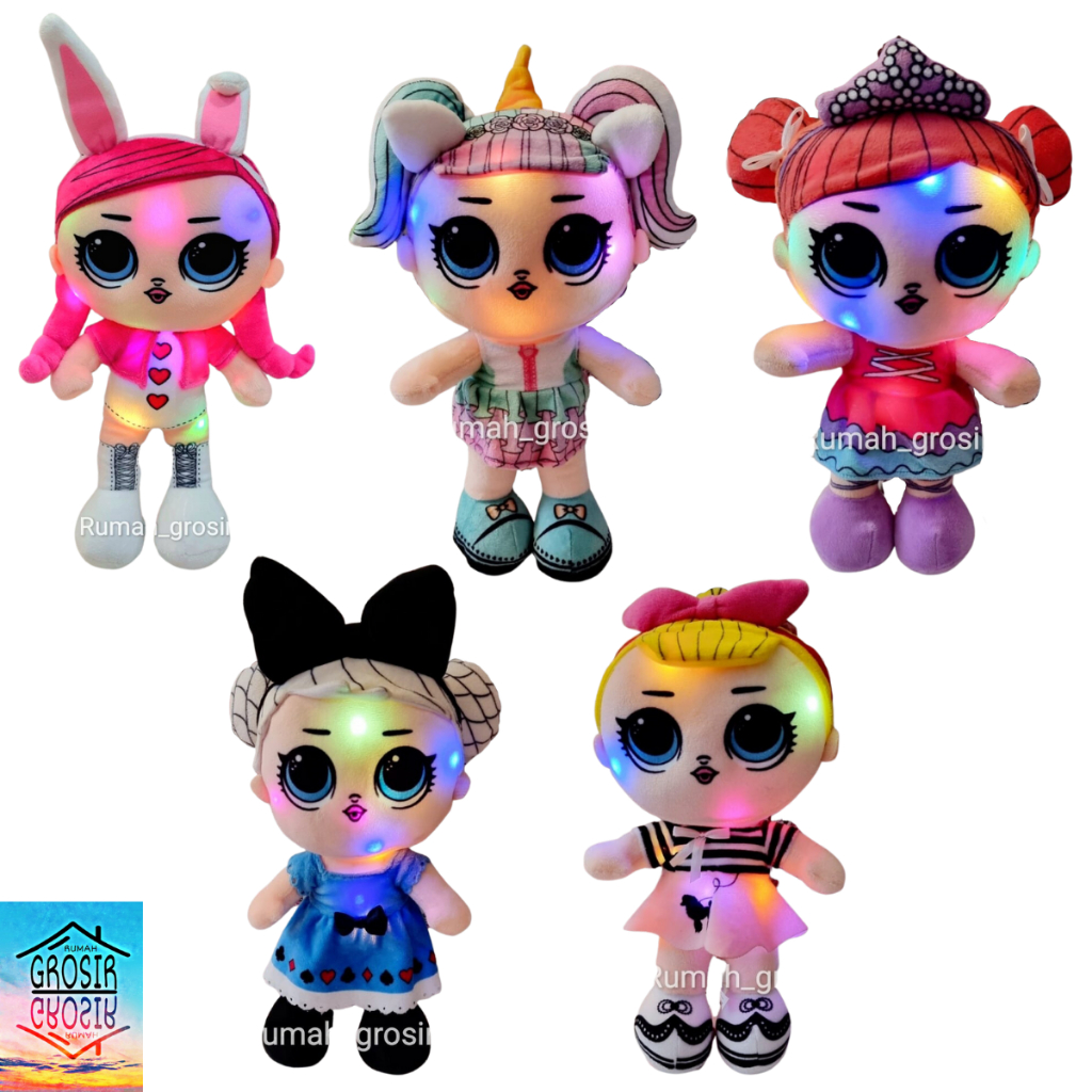Jual Boneka LOL Surprise Pinky Girl Satin Ukuran Kecil Lampu LED ...