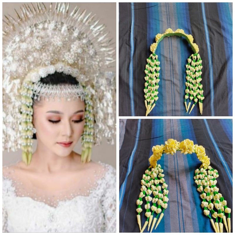 Jual Melati Adat Minang Melati Palsu Pengantin Shopee Indonesia
