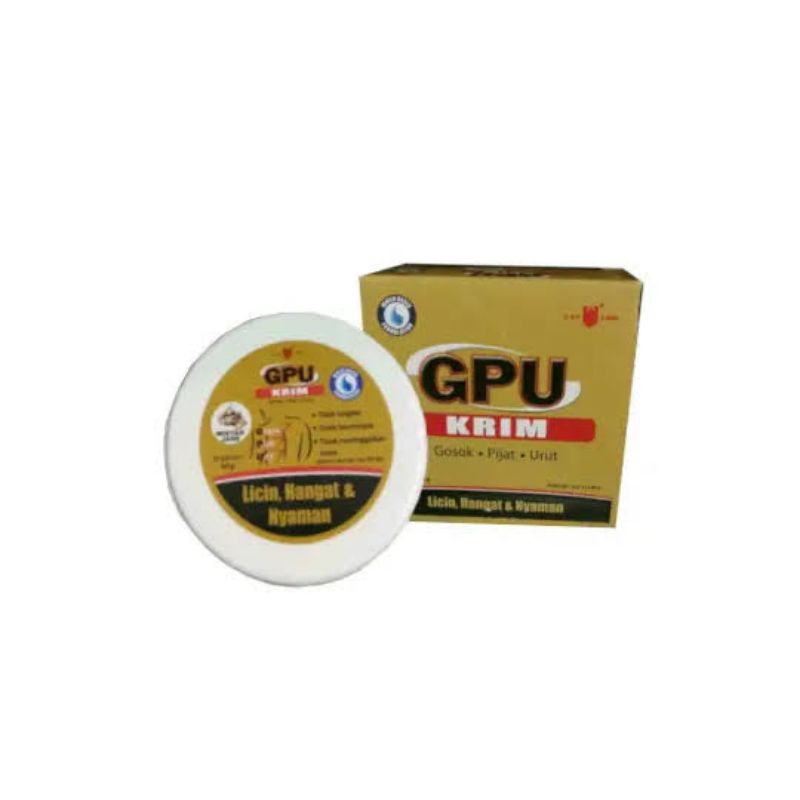Jual Gpu Cream Sereh & pala 60 ml/ Membantu meredakan pegal linu, nyeri ...