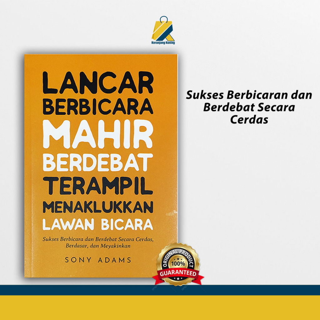 Jual Buku Pengembangan Diri - Buku Self Improvement - Lancar Berbicara, Mahir Berdebat, Terampil ...