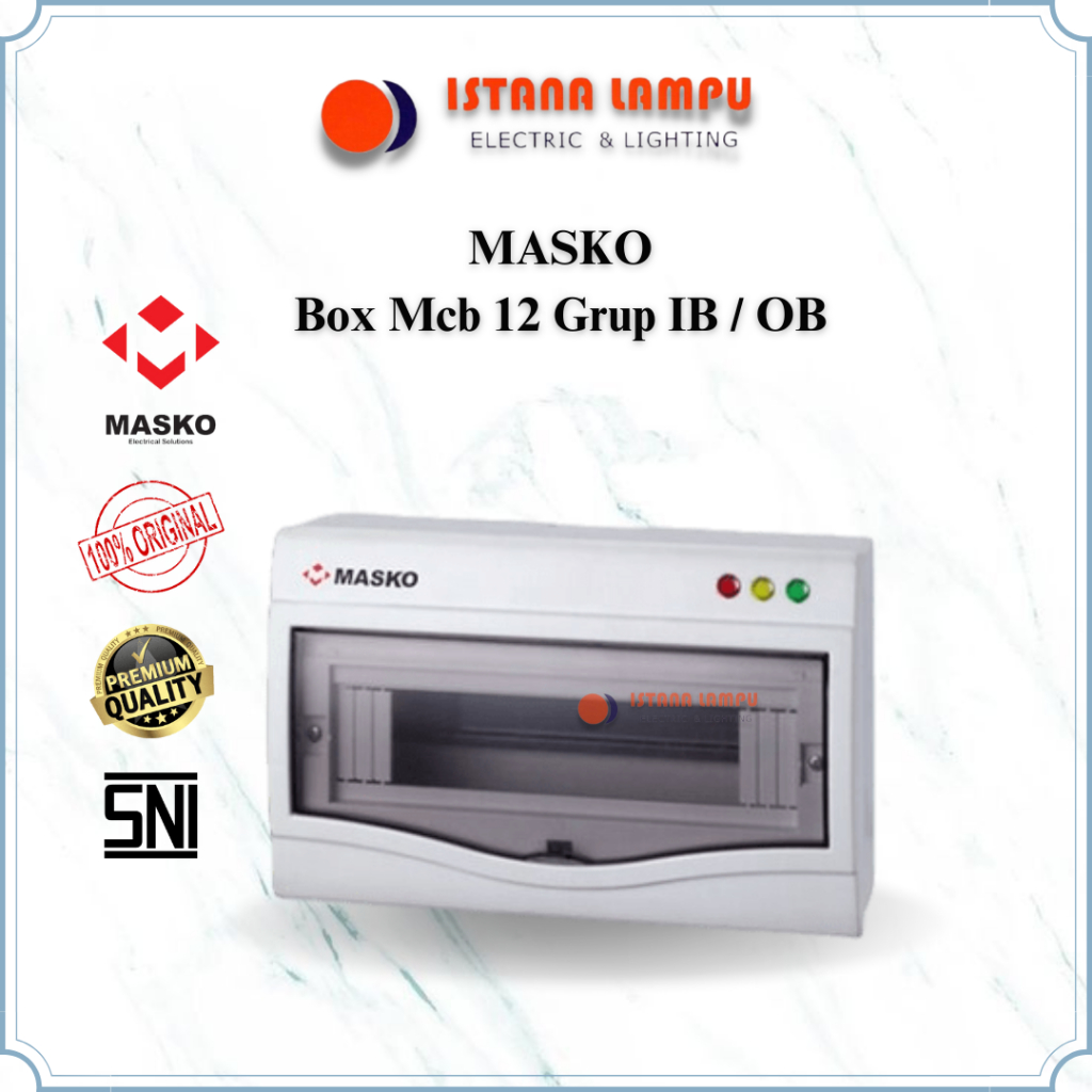 Jual Box MCB Masko 12 Grup IB/OB | Shopee Indonesia