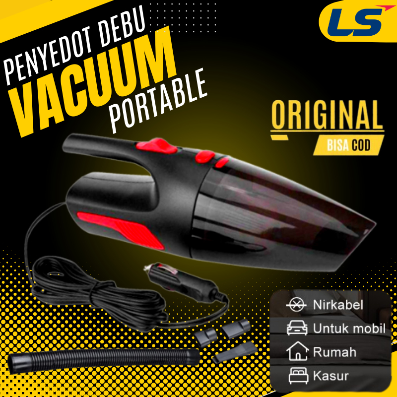 Jual Vacuum Cleaner Penyedot Debu Mobil 12V 120W - Vakum Mobil ...